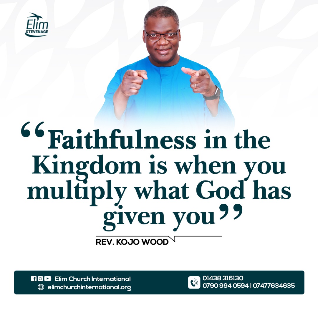 Pastor’s Corner – Elim Church International